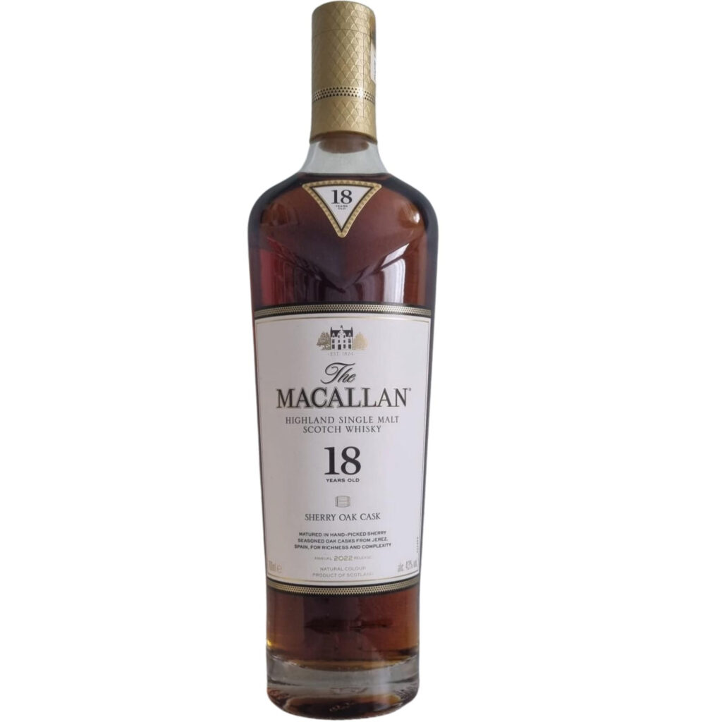 Macallan 18 years - Sherry Oak – B-Spirit