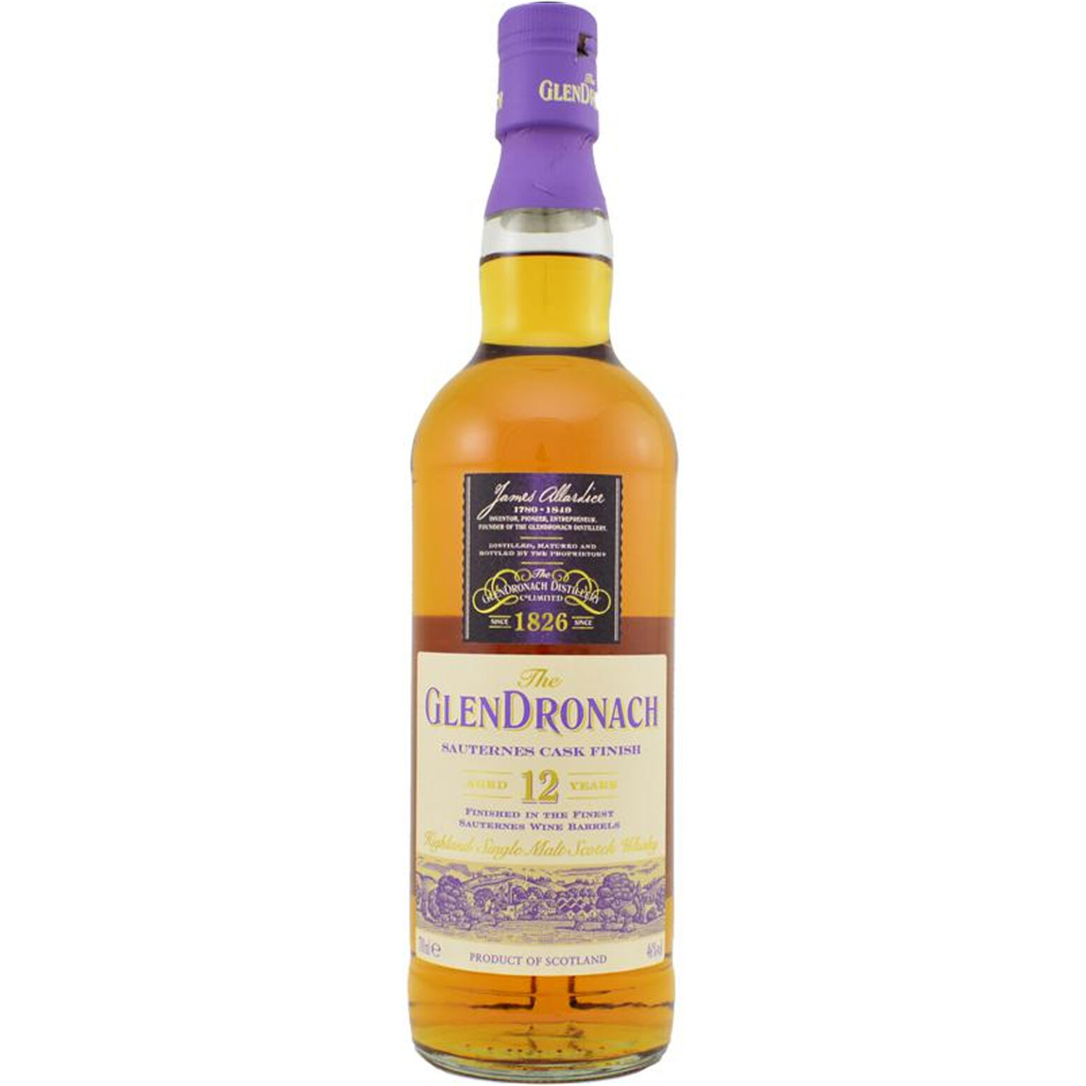 Glendronach 12 years - Sauternes finish – B-Spirit