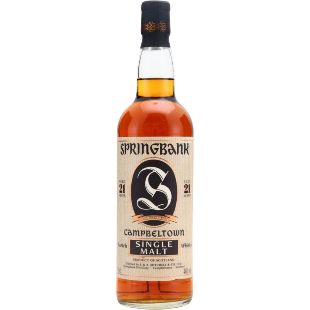 Springbank 21 years – B-Spirit